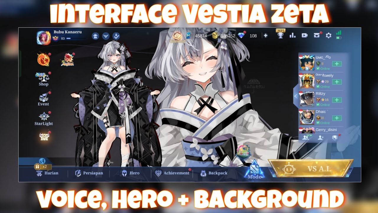 Script Interface Vestia Zeta Patch Chip 2024 - YouTube