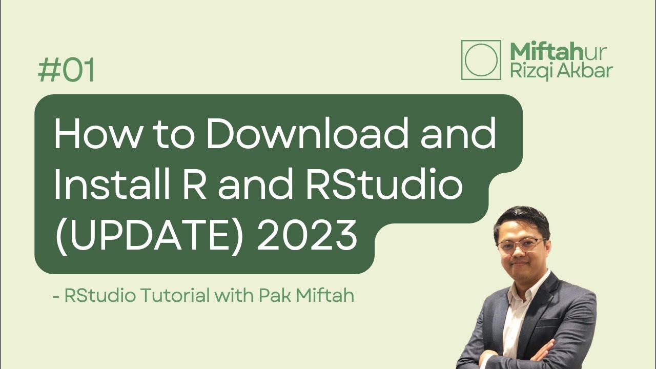 How to Install R and R Studio 2023 - YouTube