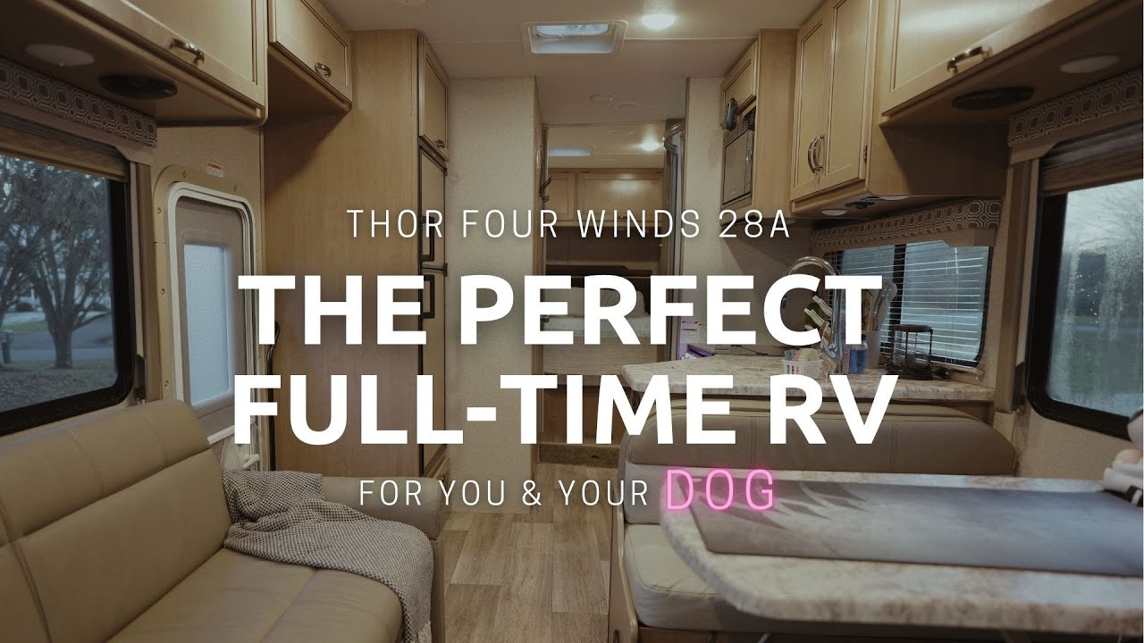 TOUR Our SPACIOUS 30 FT Class C RV | Couple + 1 Dog - YouTube