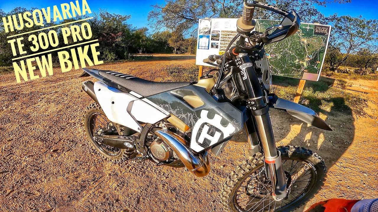 NEW DIRTBIKE DAY.. 2024 HUSQVARNA TE 300 PRO - YouTube