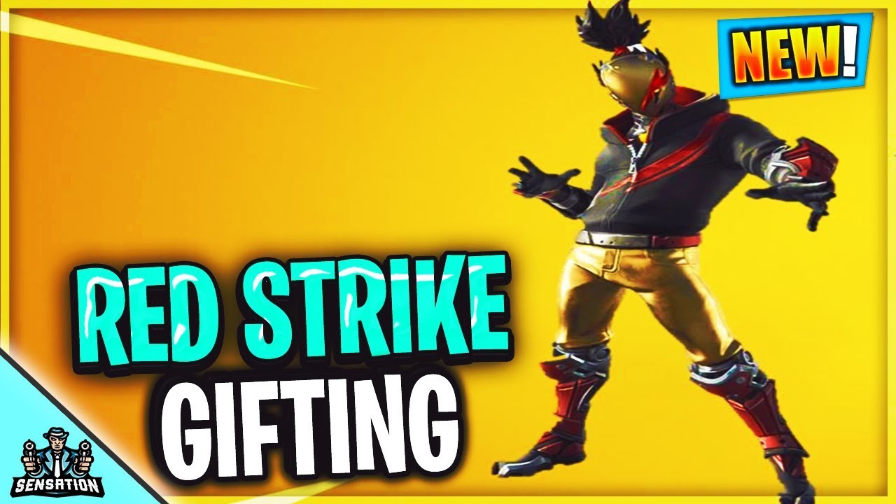 GIFTING RED STRIKE STARTER PACK SKIN BUNDLE NOW - YouTube