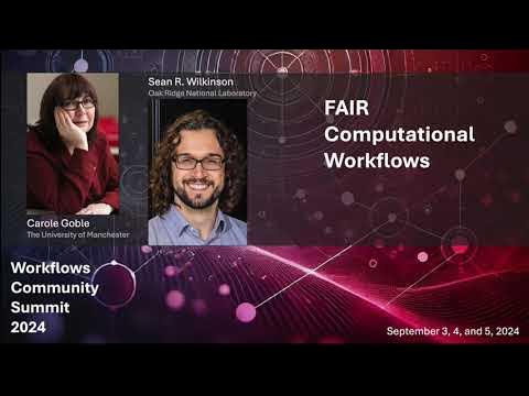 WCS 2024: FAIR Computational Workflows - YouTube
