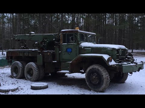 The 1954 M62 Military Wrecker - YouTube