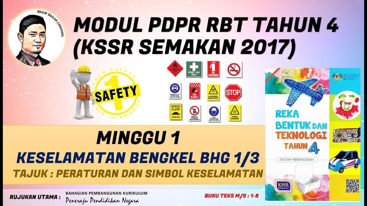 KESELAMATAN BENGKEL BHG 1/3 : PERATURAN DAN SIMBOL KESELAMATAN (MINGGU ...