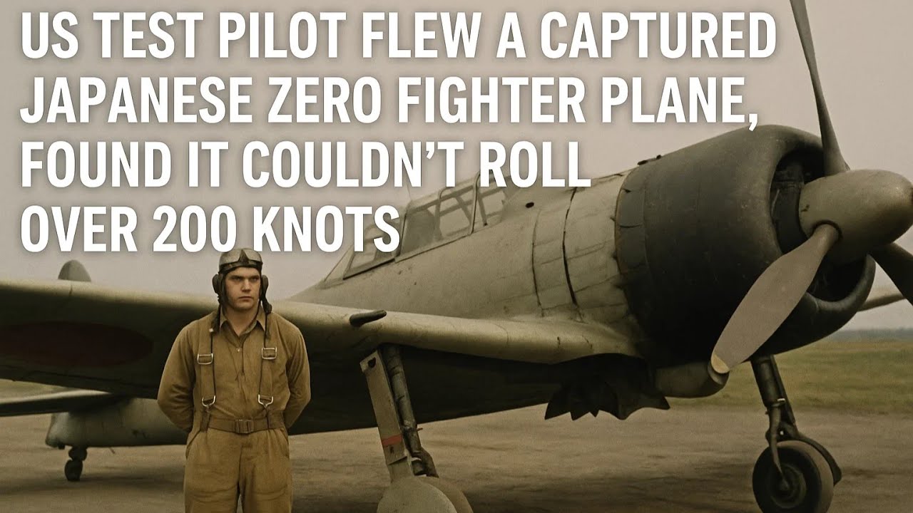 US Test Pilot Flew a Captured Japanese Zero Fighter Plane, Found It ...