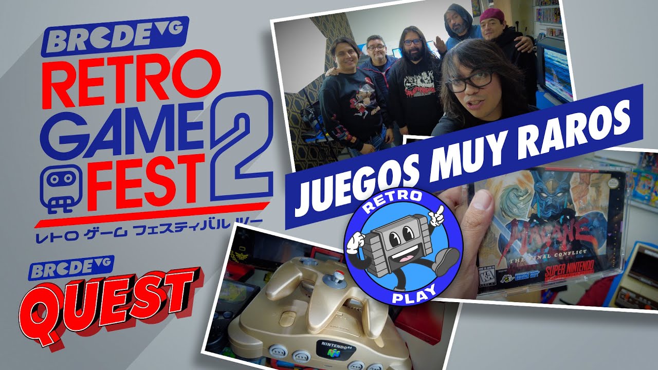 Lo que Retro Play Shop lleva a Retro Game Fest 2 🕹️ JUEGOS MUY RAROS ...