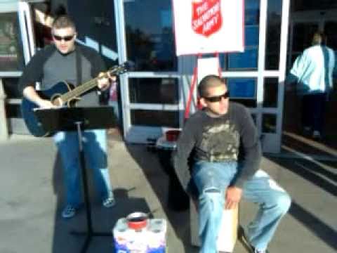 Christmas caroling with Eddie Ramer & Josh Dupree - YouTube