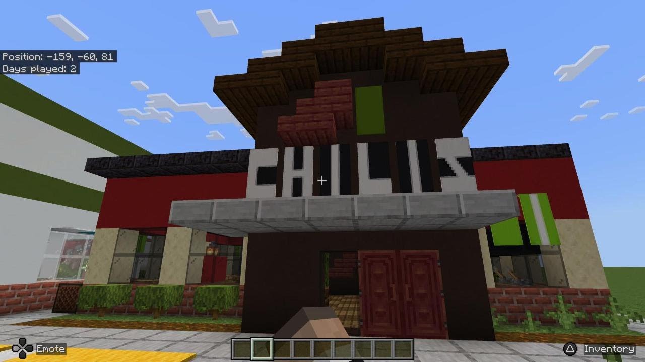 Building a chilis! Minecraft creative city part 41 - YouTube