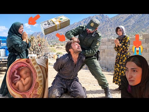 😱 Brutal attack by officers on Eidi; they took all his money and pregnant Golshan was shocked!