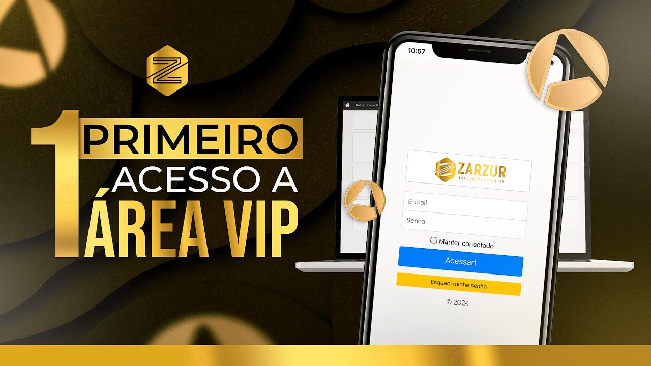 1 - PRIMEIRO ACESSO - ÁREA VIP ZARZUR (ACESSÓRIAS) - YouTube