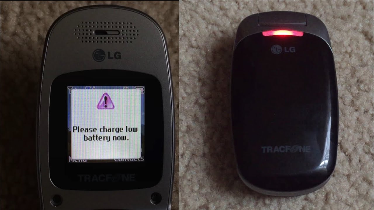 (Read Description) LG 200C (2007) Battery Low/Empty - YouTube