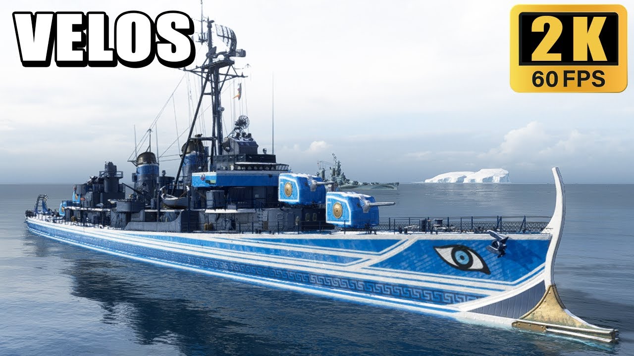 Destroyer Velos: Fletcher-class new Greek destroyer - YouTube