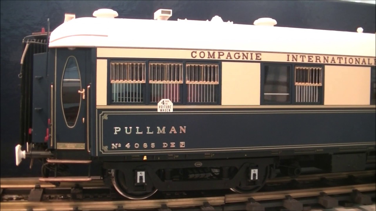 CIWL Pullman car 4065 as ran in the Edelweiss - Gauge 1 model by Wunder ...