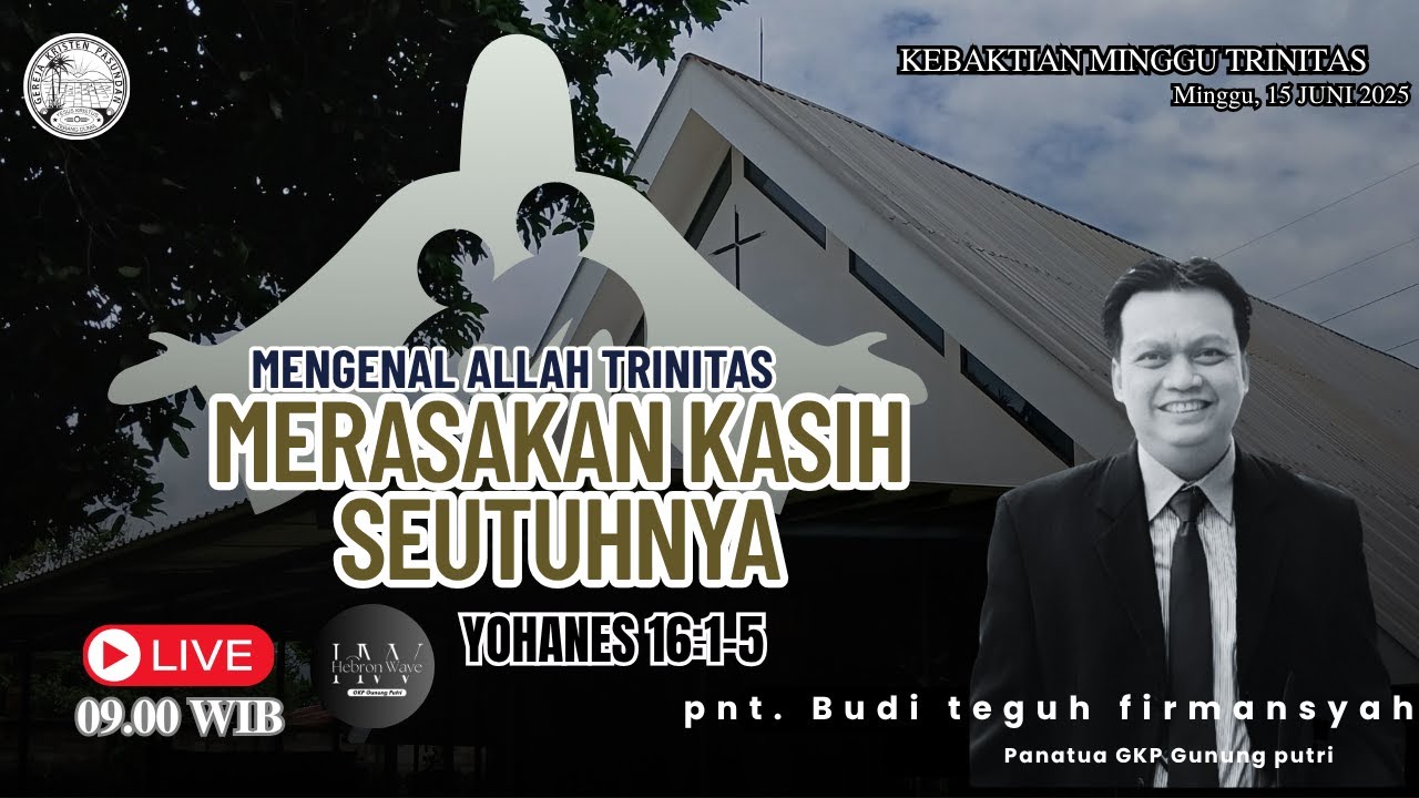 Kebaktian Minggu GKP 'Hebron' Gunung Putri || 15 June 2024 - YouTube