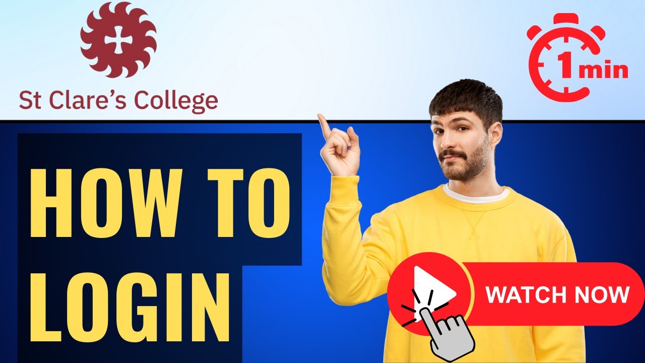 STCC Login⏬👇: St Clare's College Login - YouTube