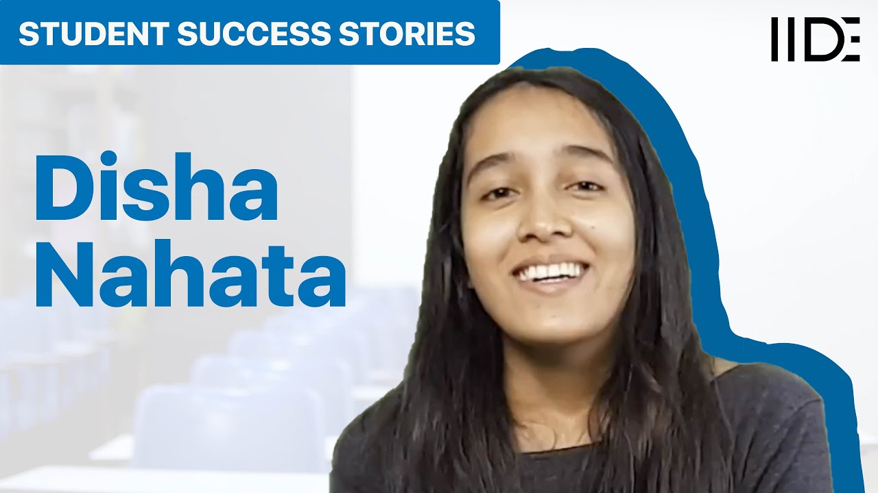 Student Success Stories: Disha Nahata's Learning Experience - YouTube