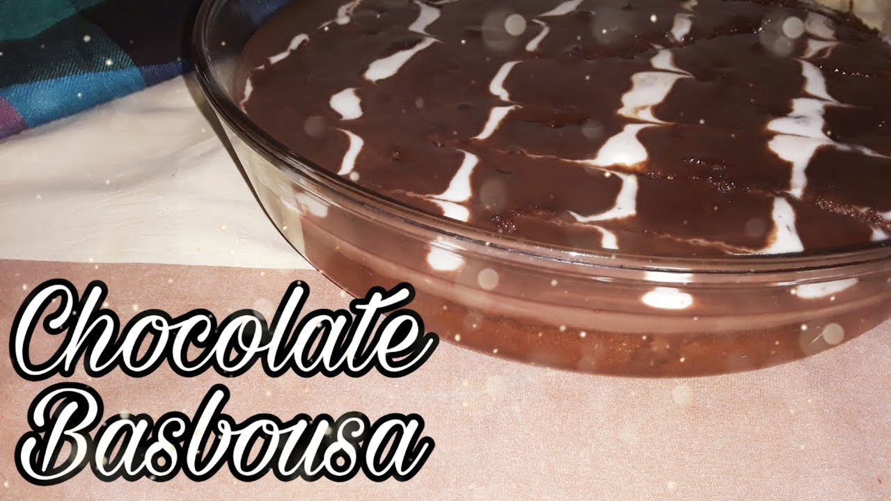 Chocolate Basbousa || Sweet Kitchen - YouTube