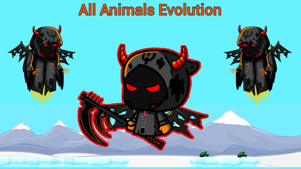All Animals Evolution With Devil Reaper (EvoWorld.io) - YouTube