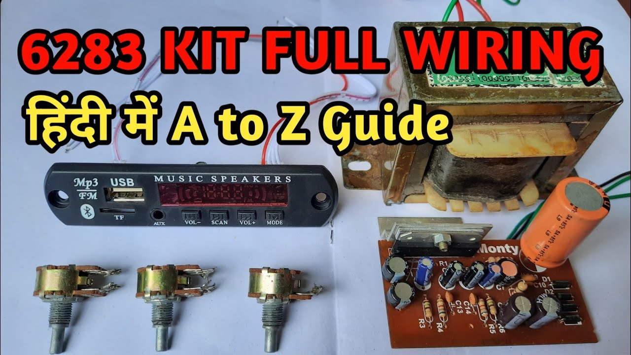 6283 ic audio board wiring | 6283 ic dual channel kit wiring | 6283 kit ...