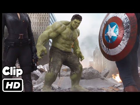 Hulk Smash Scene Hindi  i m Always Angry  The Avengers  Movie Clip 4K HD