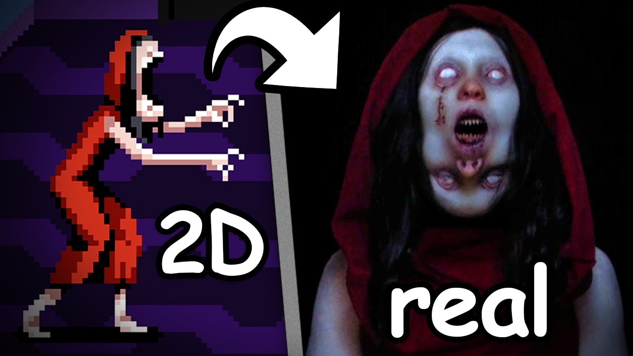 ESTE JOGO DE TERROR 2D SE TORNOU REAL - YouTube