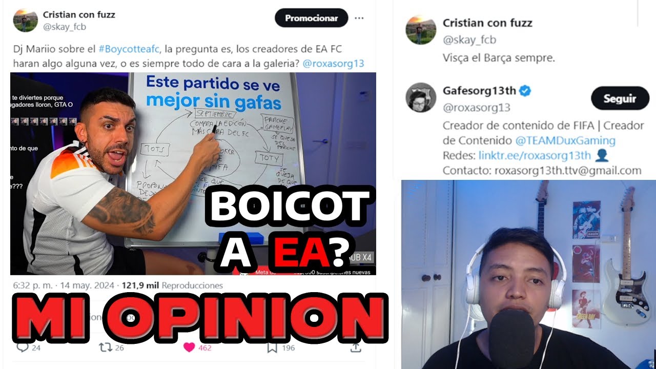 DJ MARIIO BOYCOTT EA SPORTS FC Y LA HIPOCRECIA DE LOS CREADORES - YouTube