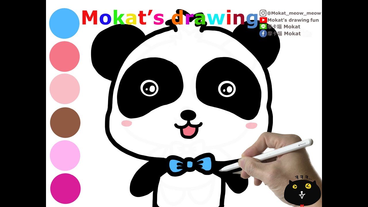 How to draw BabyBus Kiki easy step by step for kids - YouTube