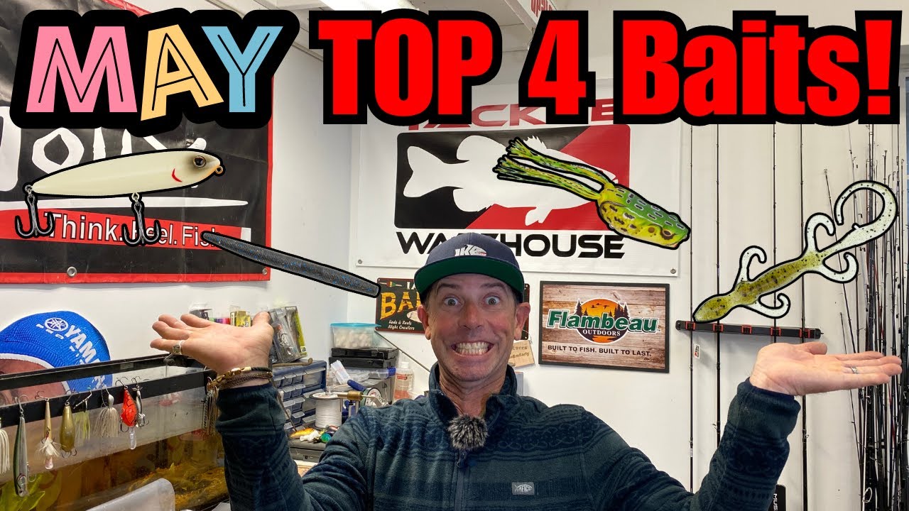 May Top 4 Baits!! (MUST HAVE!) - YouTube
