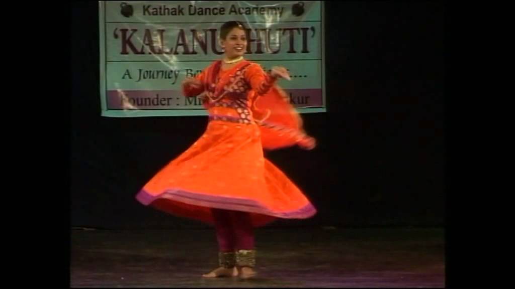 Asmita Thakur - Kathak - Chautaal 12 bits - YouTube