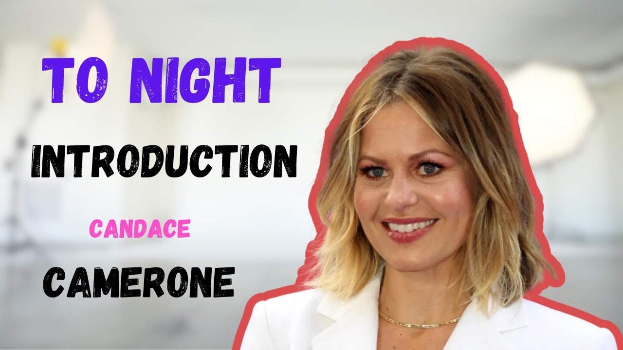 Introduce candace cameron bure - YouTube