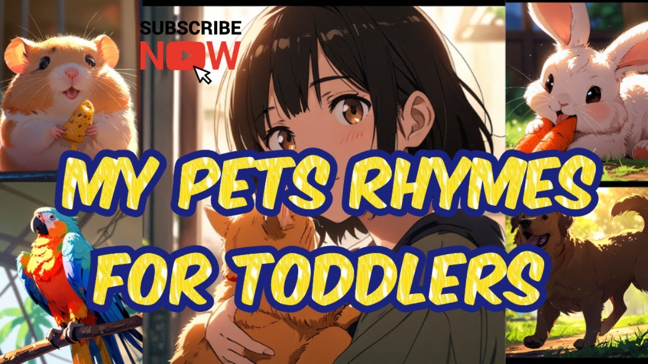 My pets song for toddlers l animal song l kids song l nursery rhymes ...