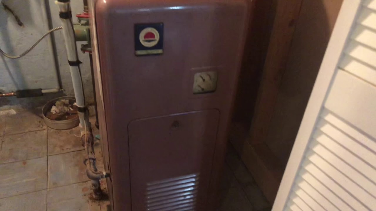 1950s American Standard Boiler Startup and ShutDown - YouTube