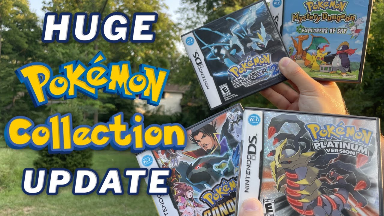 POKEMON Game Collection Keeps Growing! (Video Game Pickups) - YouTube