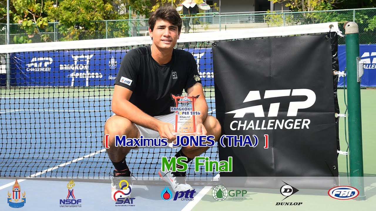 ANGKOK OPEN [2] 2026 MS Final - Maximus JONES THA vs Pol MARTIN TIFFON ...