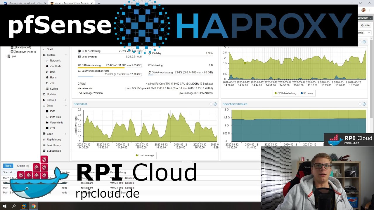 pfsense 2.4 - HAProxy Einrichtung, Frontend, Backend #deutsch #pfsense ...