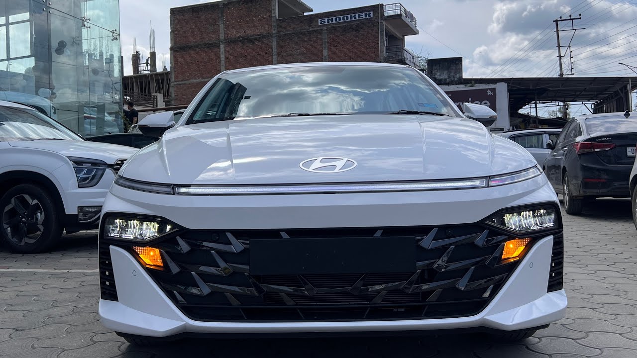 Hyundai Verna 2023 Facelift India | Top Model SX(0) Detailed Walkaround ...