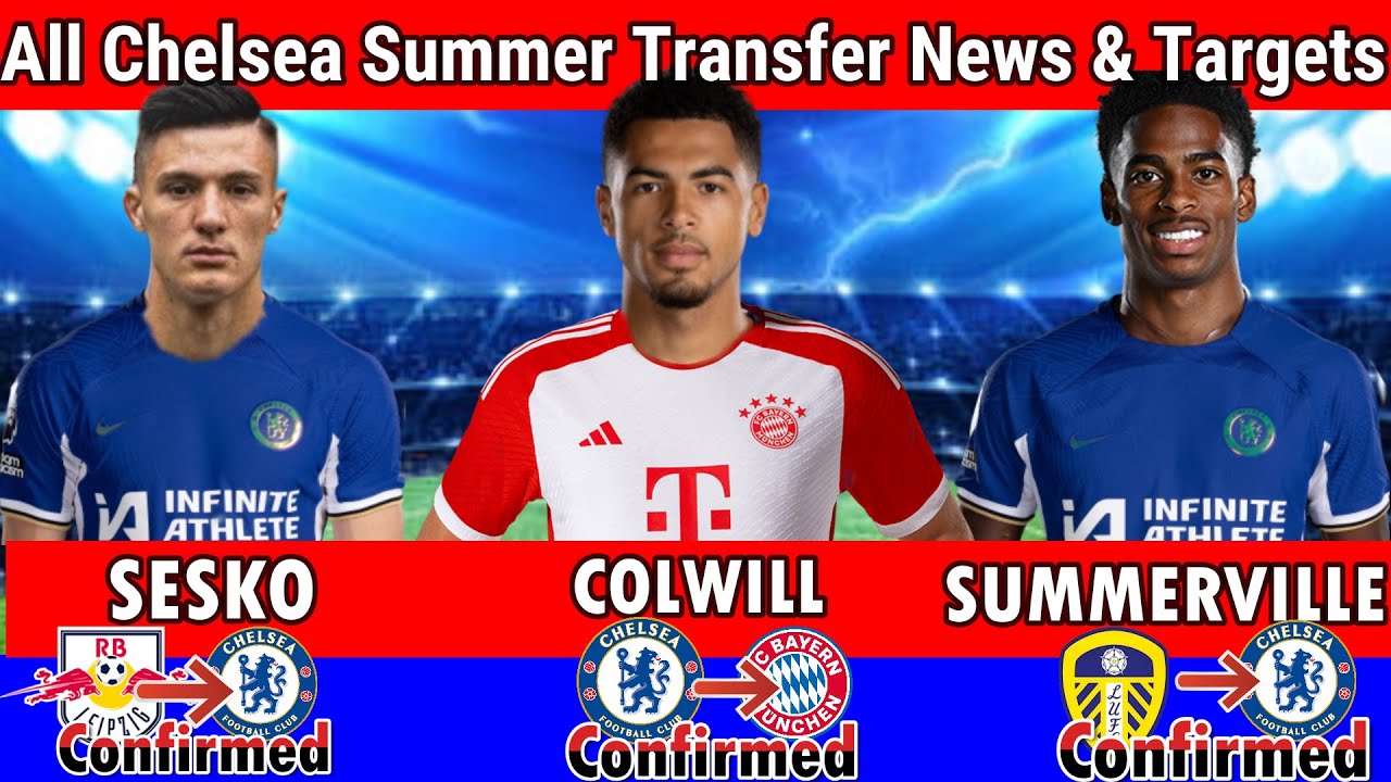 See ALL CHELSEA Confirmed Latest Summer TRANSFER News & Rumors ...