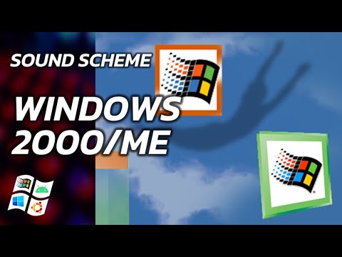Windows Me & 2000 Sound Scheme - YouTube