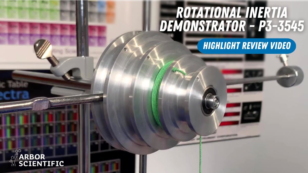 Rotational Inertia Demonstrator - Review - YouTube