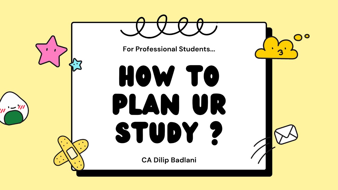 How to Plan Your Study: Exam Booster - YouTube
