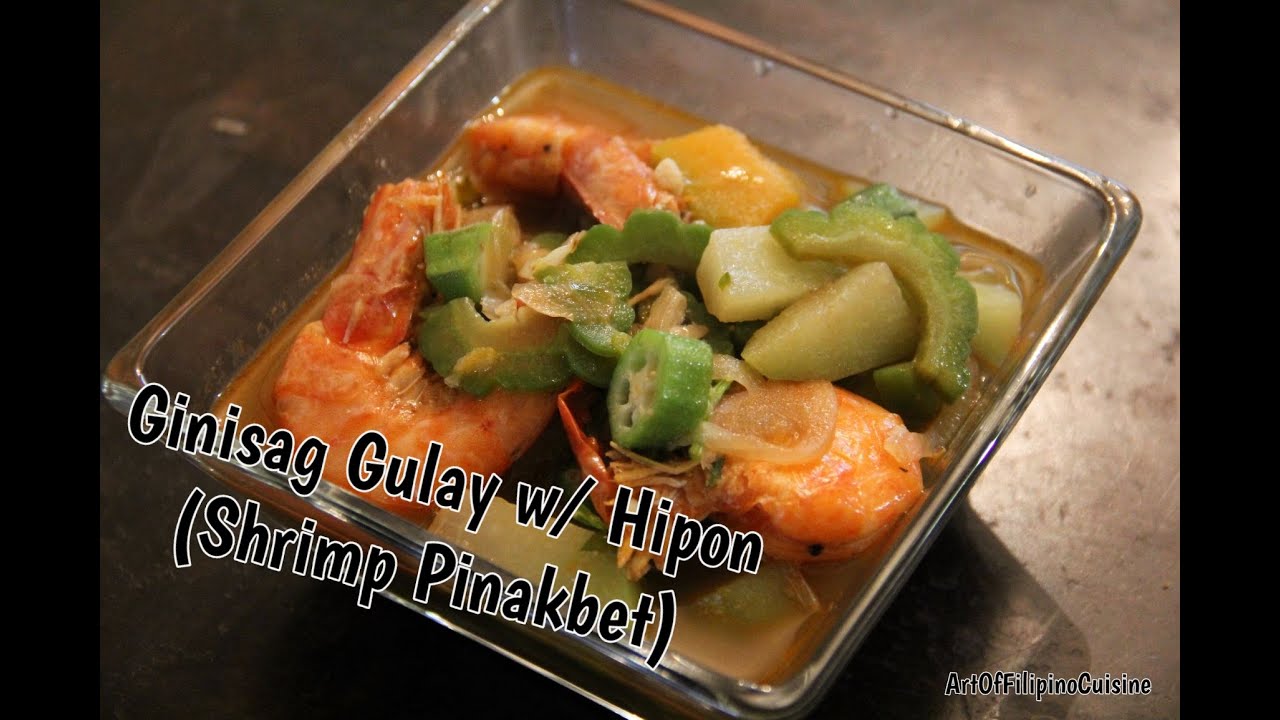 How to make Ginisang Gulay with Leftover Hipon (Shrimp Pinakbet) - YouTube