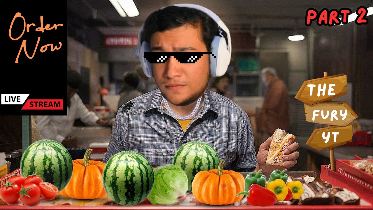 SUPER MARKET SIMULATOR PART 2 LIVE | THE FURY YT | FUN IN NEW GAME ...