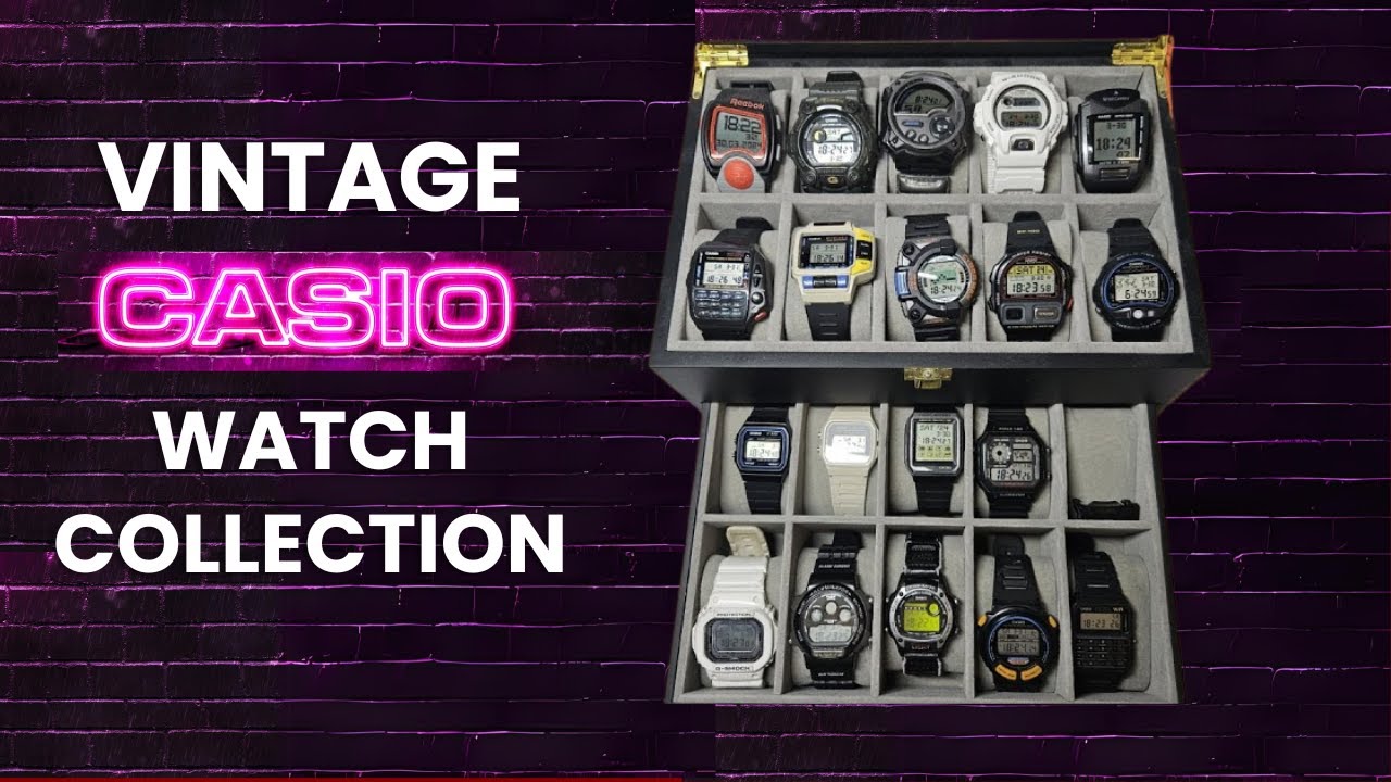 My Collection of Unique CASIO Watches: Nostalgia from the 80s & 90s ...