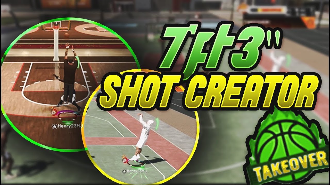 7FT 3 PURE SHOT CREATOR BUILD | CENTER WITH SHOT CREATING TAKEOVER ...
