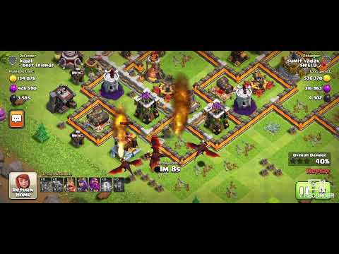 Attack in coc / Good attack in coc/ Nice attack in COC - YouTube