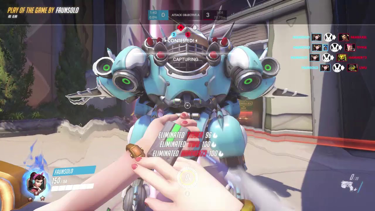 When you leave Overwatch for a month, and come back like a boss. - YouTube