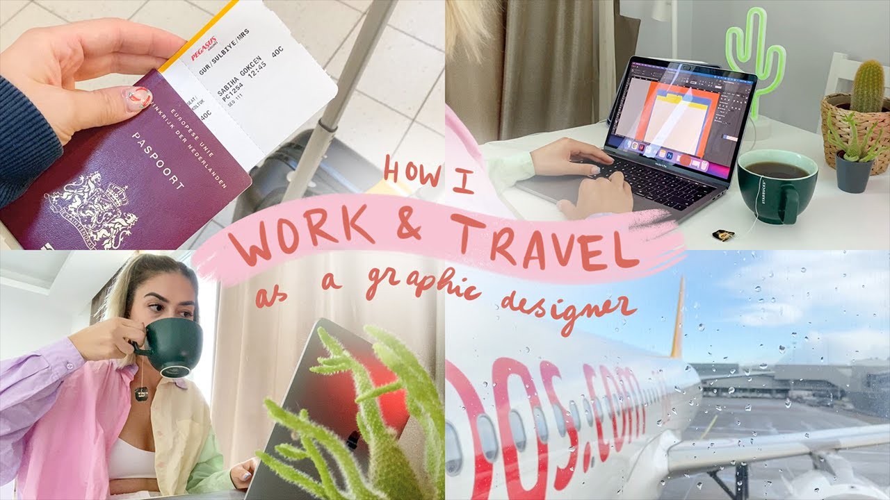 How I work and travel as a graphic designer - YouTube