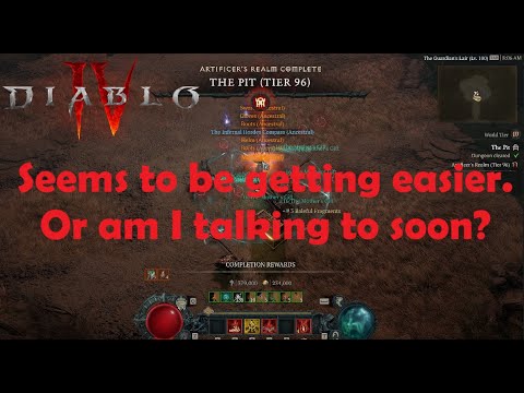 Diablo 4, Pit Farming for Neathiron, T91 and T96, Blood Surge Necro ...