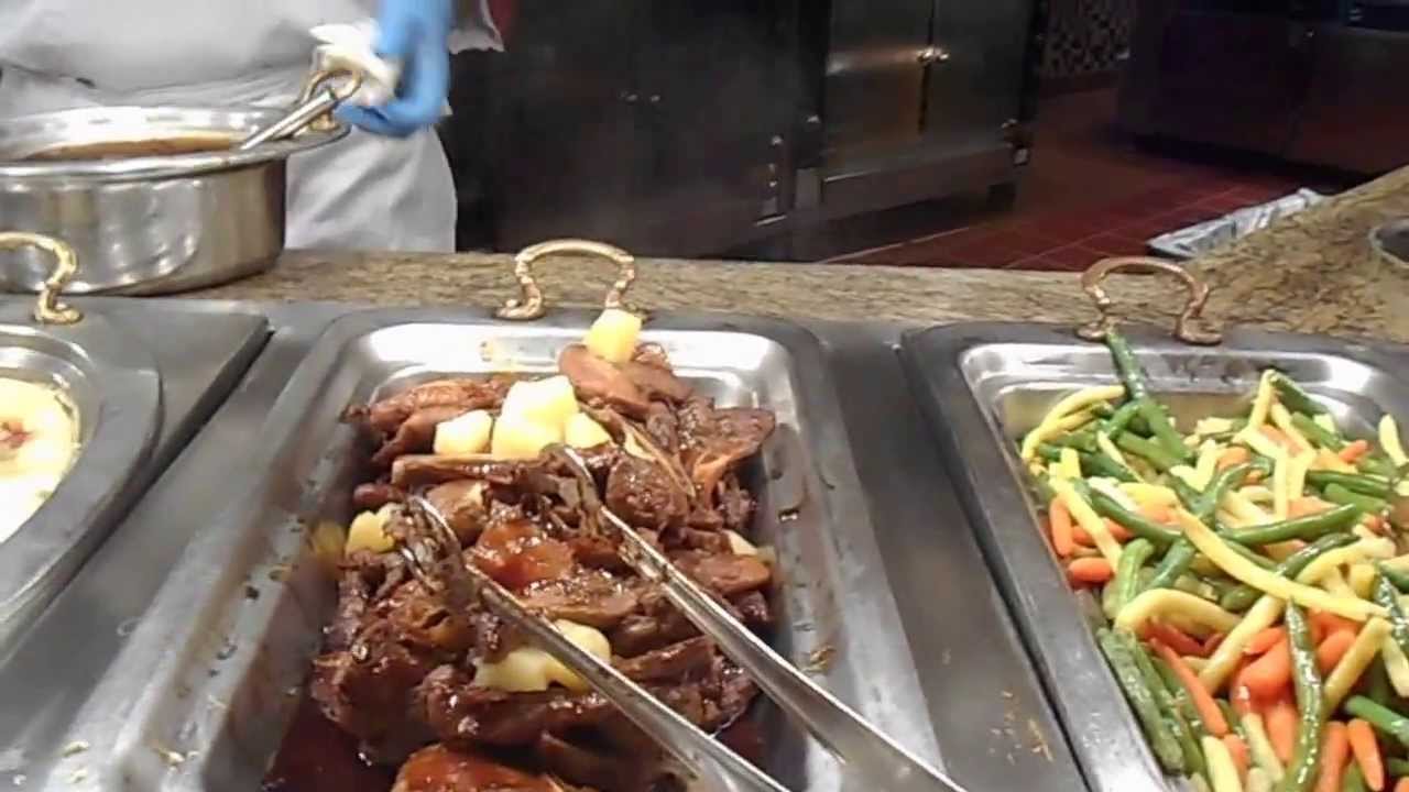 buffet del hotel rio en las vegas - YouTube