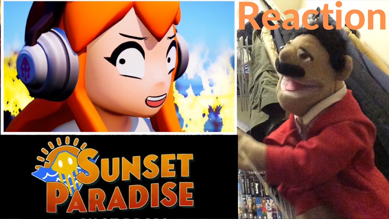 Sunset Paradise Episode 1 Pilot Reaction (Puppet Reaction) - YouTube